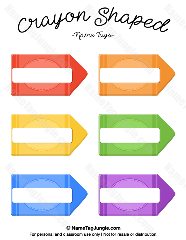 Free Printable Crayon Template Printable World Holiday