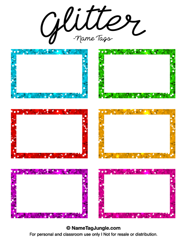 Free Editable Name Tag Templates TheRescipes info